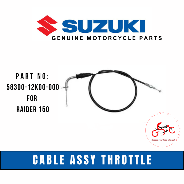 SUZUKI ORIGINAL CABLE CLUTCH 58300-12K00-000 FOR RAIDER 150 | Lazada PH