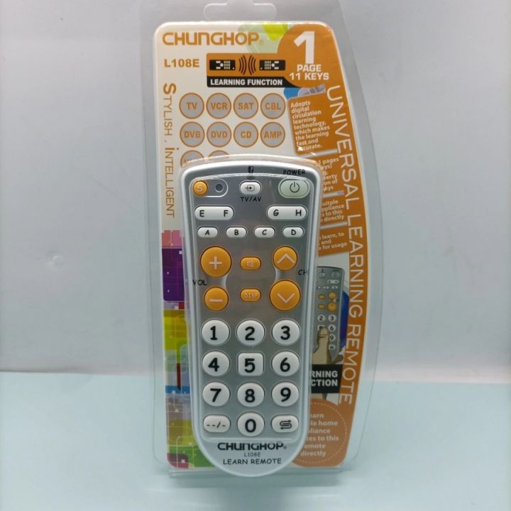 REMOTE COPY LEARNING UNIVERSAL CHUNGHOP L108E | Lazada Indonesia