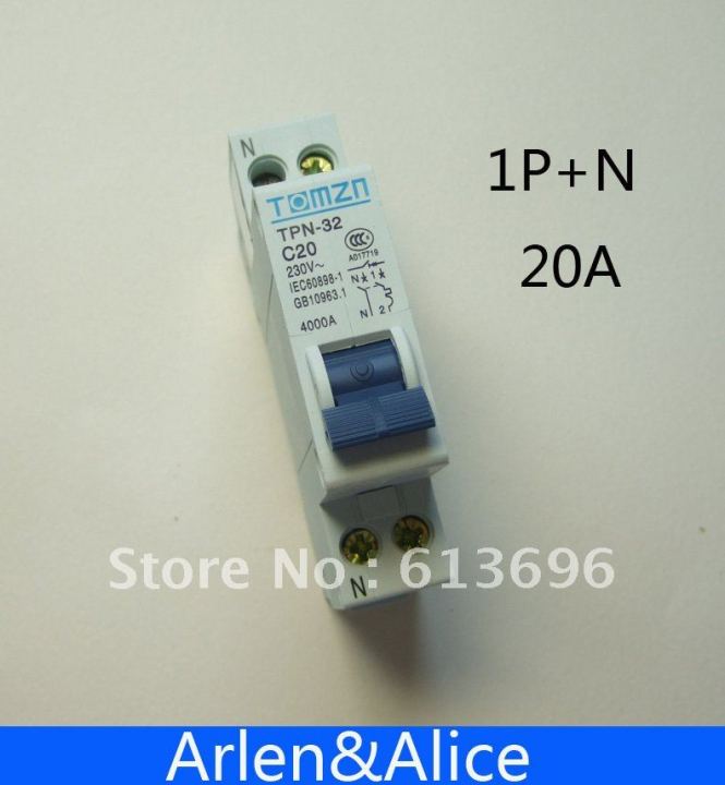 【Worth-Buy】 Dpn 1pn 20a Mini Circuit Breaker Mcb | Lazada PH