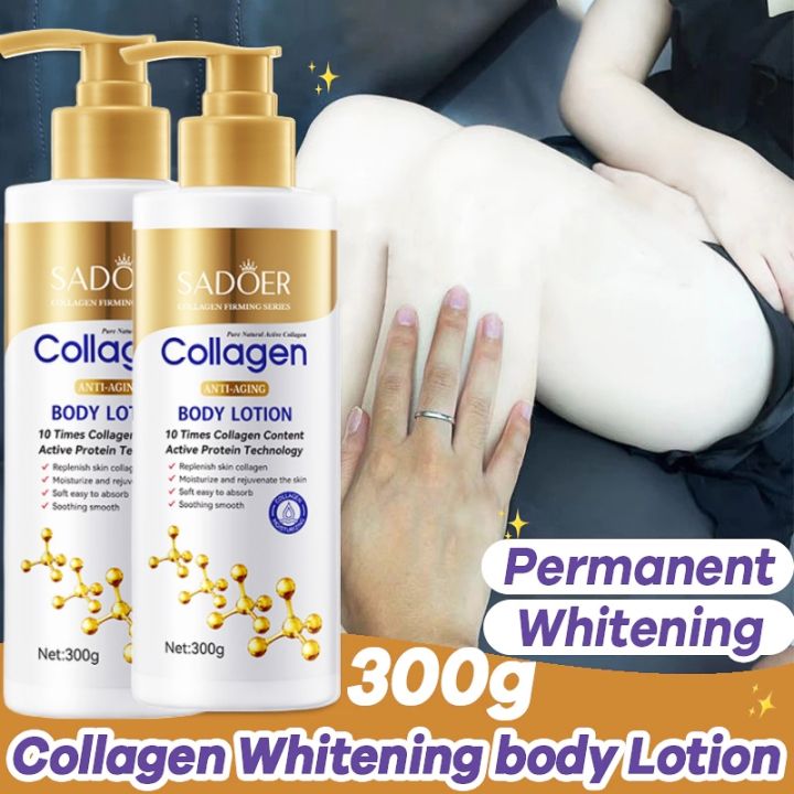 Collagen Whitening Body Lotion losyen pemutih kulit pemutih badan Anti ...
