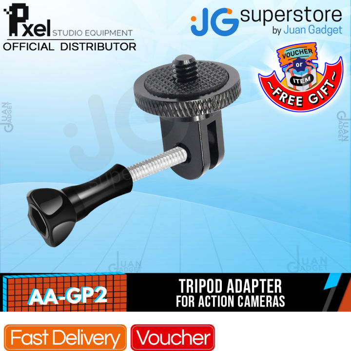 Pxel AA-GP2 Universal Conversion Tripod Adapter Mount for GoPro, DSLR ...