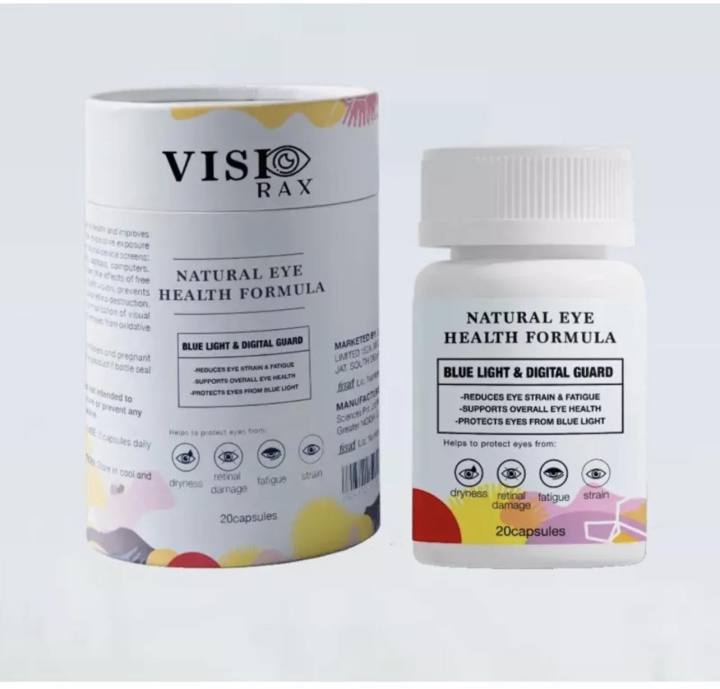 ORIGINAL - VISIORAX Regain your EYE Health Vision 20 Capsules|COD ...