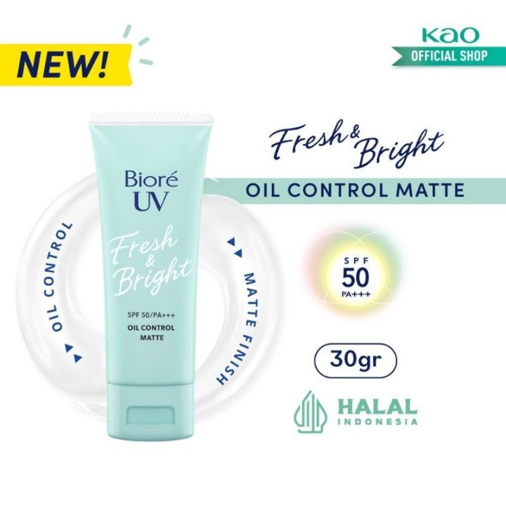 Biore UV Oil Control Fresh & Bright Matte SPF 50/PA+++ (30g) | Lazada ...