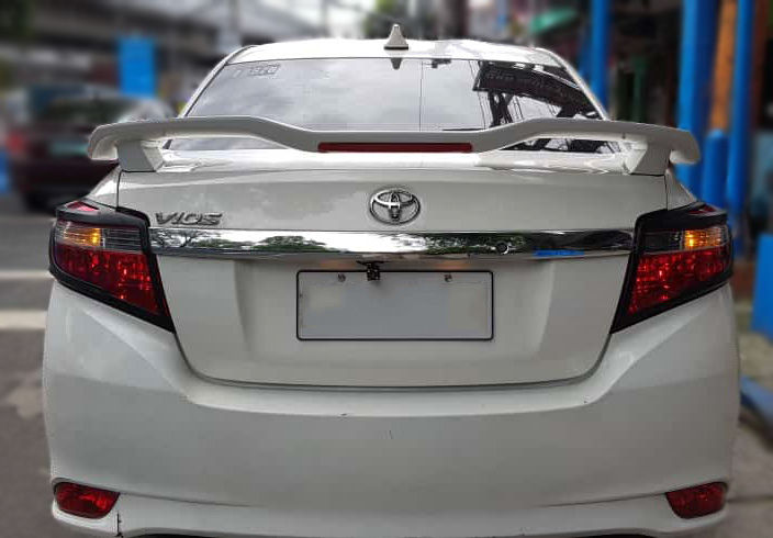 Toyota Vios 2014 to 2018 Rear Spoiler With 3rd Brake Light (No Paint ...