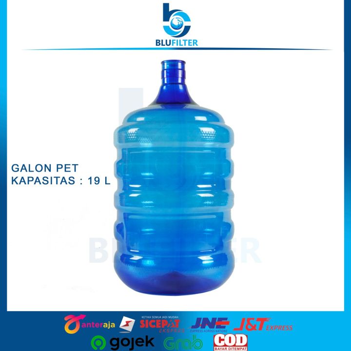 GALON PET KOSONG BPA FREE 19 LITER / GALON BIRU TEBAL PREMIUM 19L FOOD ...