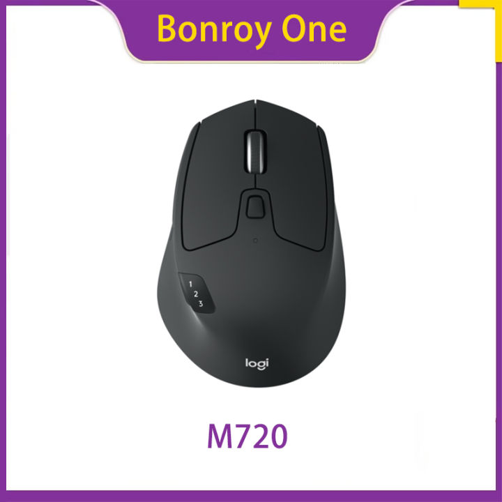 Logitech M720 Triathlon Wireless Mouse with Unifying Receiver ...
