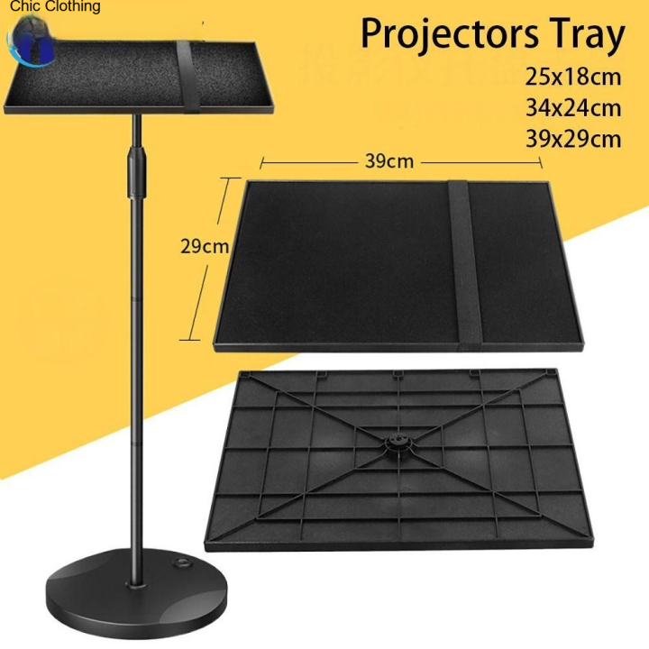 1 black plastic projector tray with screws and 1/4 inch bracket | Lazada PH