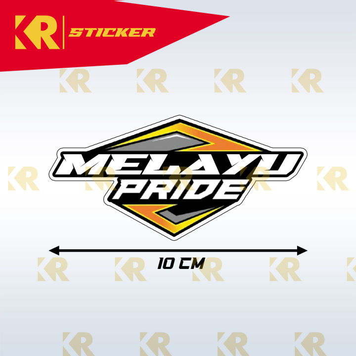 Stiker MELAYU PRIDE Sticker Racing | KR STICKER | Lazada Indonesia