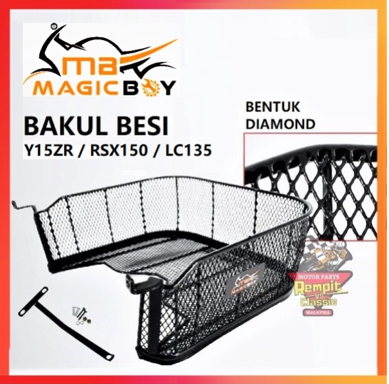 REMPIT Y15ZR Magic Boy Jaring Bakul Besi Y15 Y15Z Y15ZR LC150 YSUKU ...