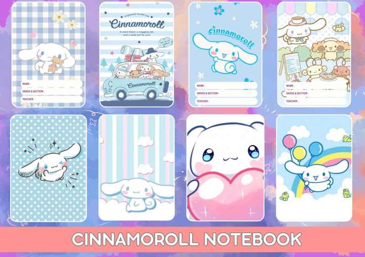 CINNAMOROLL NOTEBOOK STAPLED (WRITING 1,2,3 AND COMPOSITION) | Lazada PH