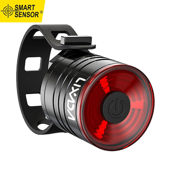 Smart Sensor Bike Tail Light LED Bicycle Rear Light Cycling Safety ...