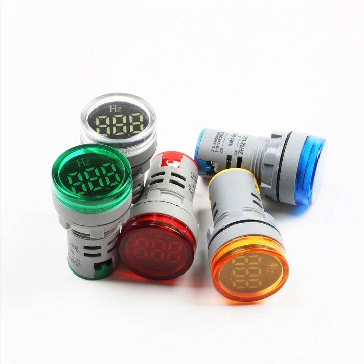 CLOTH Digital AC 12-500V Indicator Display Light Round Panel Voltage ...