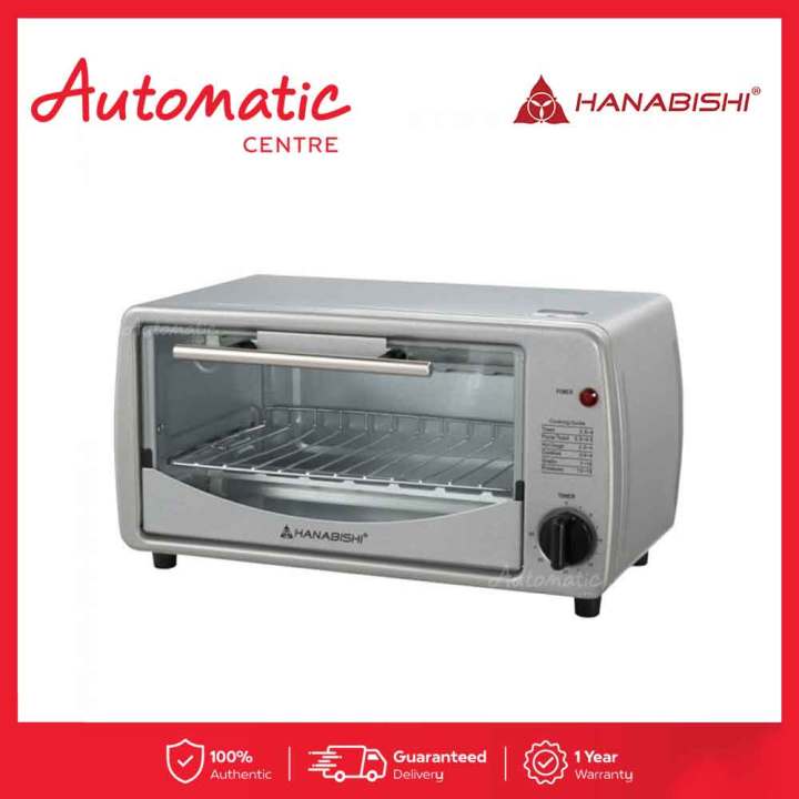 Hanabishi HO 80SVR Oven Toaster with 30-minute timer bell ring 2pcs ...
