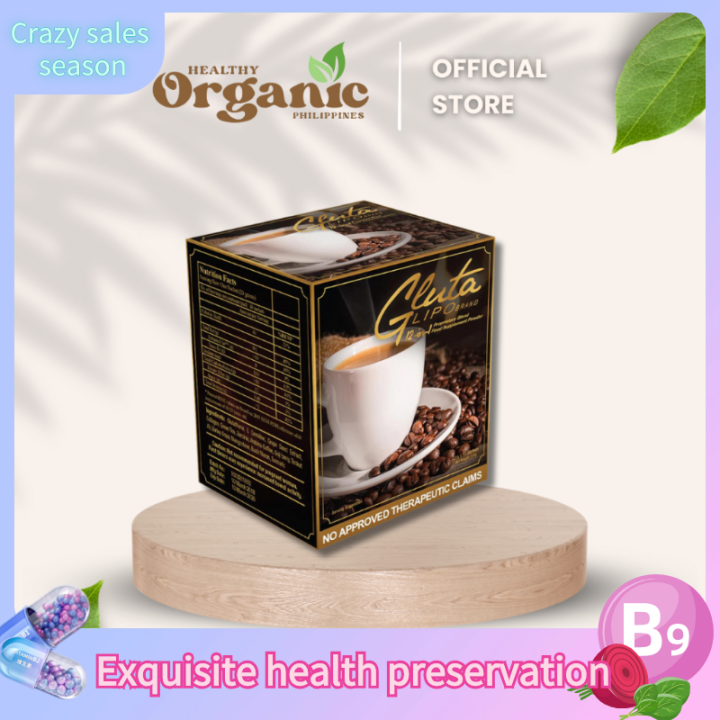 GLUTALIPO Drink Coffee Detox Slimming Whitening Glutathione Gluta Lipo ...