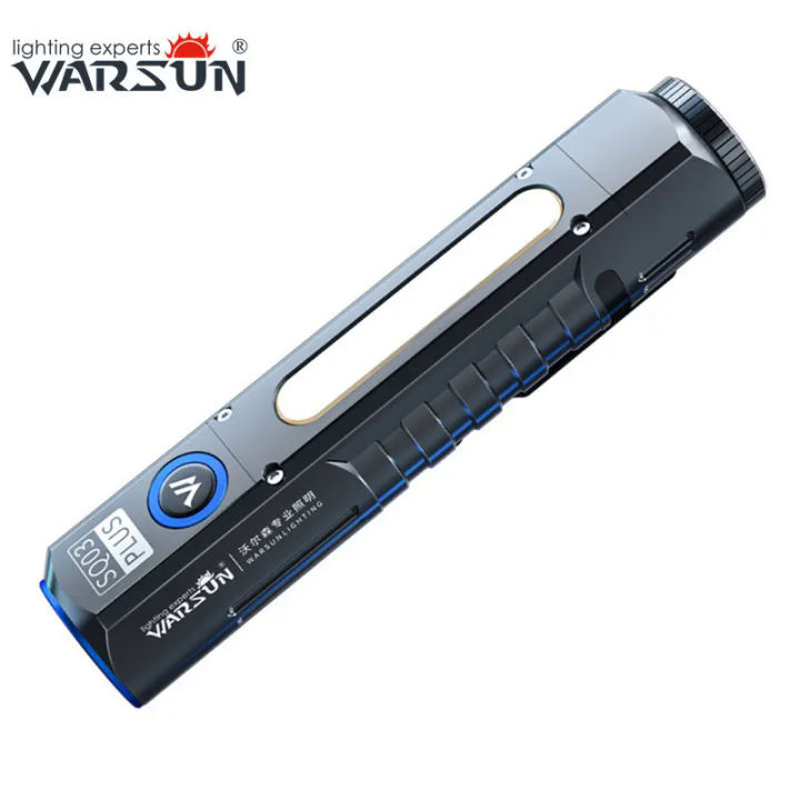 Warsun powerful LED flashlight multifunctional outdoor rechargeable ...