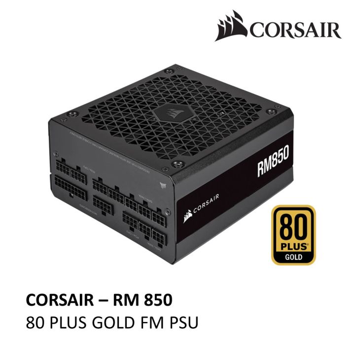 CORSAIR RM850 80 PLUS GOLD FULL MODULLAR PSU | Lazada