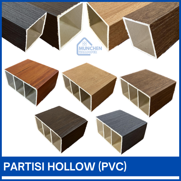 Partisi Hollow PVC LAIV 2.95 METER Kisi Kisi Sekat Ruangan Indoor Motif ...