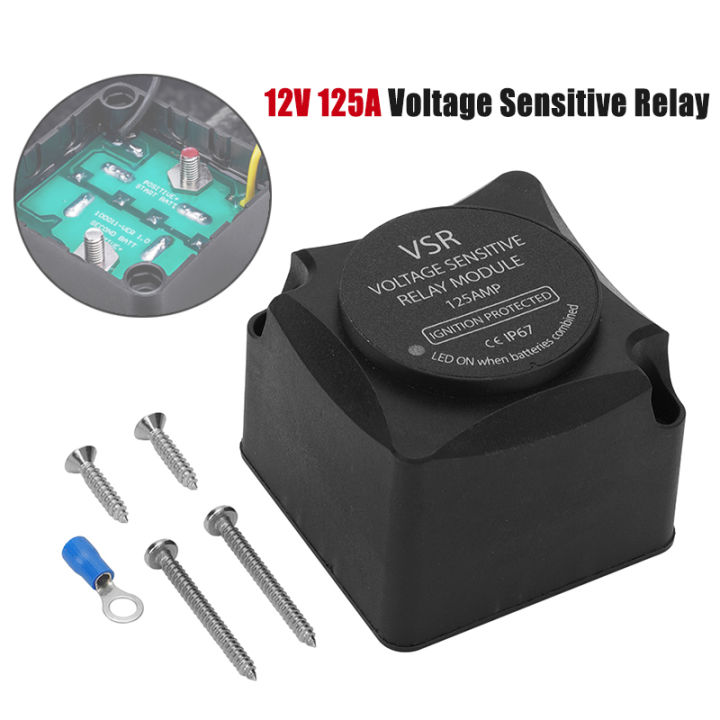 【Fashionable New Arrival】 Voltage Sensitive Relay Automatic Charging ...