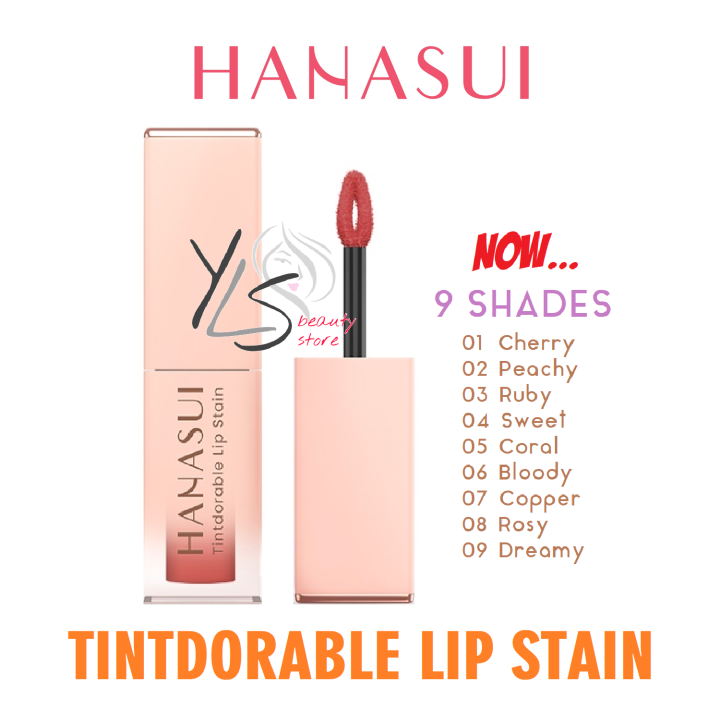 HANASUI TINTDORABLE LIP STAIN - LIP TINT HANASUI | Lazada Indonesia