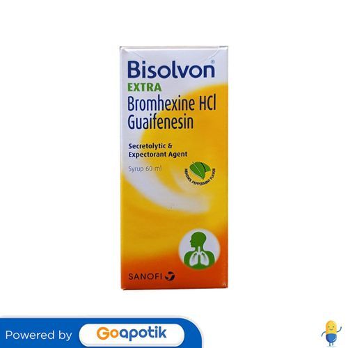 Bisolvon Extra Sirup 60 Ml | Lazada Indonesia