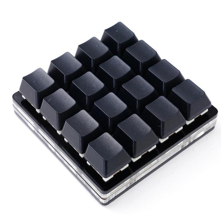 RGB USB Mini Keyboard Programmable Macro Keypad DIY Customize Shortcut ...