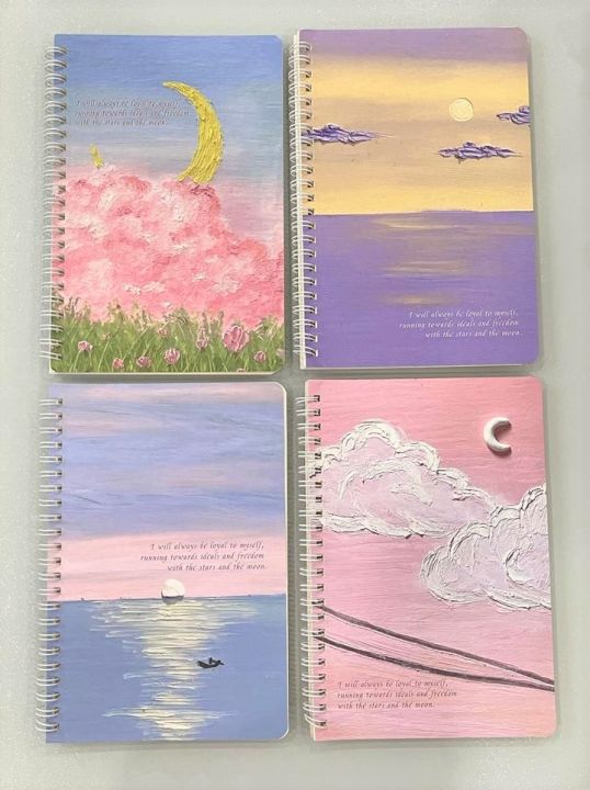 A5 Cute Single Line Notebook 60 Pages Exercise Notebook / A5 Sprial ...