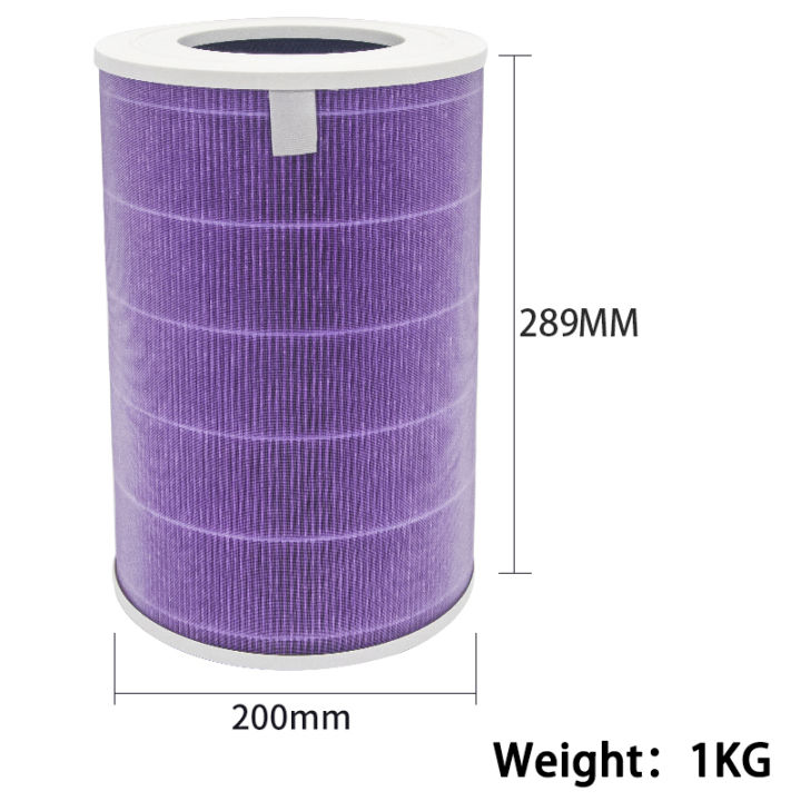 Xiaomi Mi Air Purifier Filter With RFID Chip Purple Vntibacterial Type ...