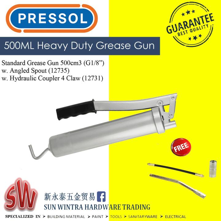 PRESSOL 500ML HEAVY DUTY GREASE GUN (GERMANY PRODUCT) | Lazada