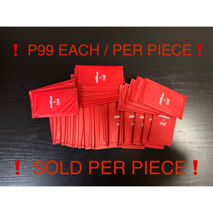 (SEALED) JOLLIBEE X BINI JOLLIBINI OFFICIAL PHOTOCARD | Lazada PH