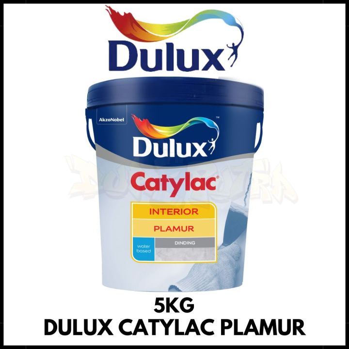 Dulux Catylac Plamur Interior / Wall Filler Galon 5Kg | Lazada Indonesia