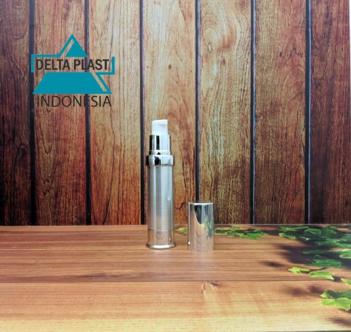 Botol serum airless pump 20ml / botol airless pump 20ml acrylic ...