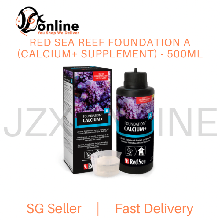 RED SEA Reef Foundation A (Calcium+ Supplement) - 500ml | Lazada Singapore