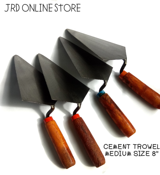 MEDIUM SIZE CEMENT TROWEL 8" ACERADO HEAVY DUTY. | Lazada PH