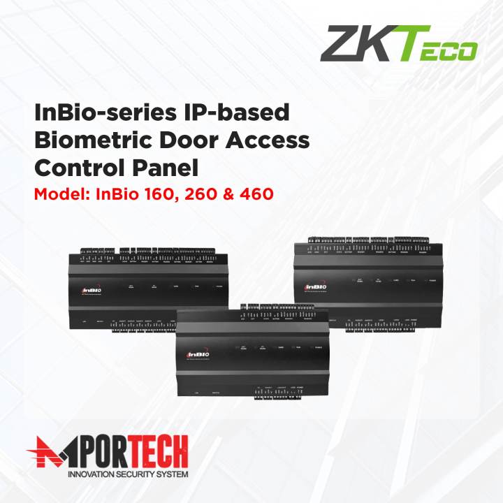 ZKTECO InBio-series IP-based Biometric Door Access Control Panel ... ZKTECO InBio-series IP-based Biometric Door Access Control Panel ...