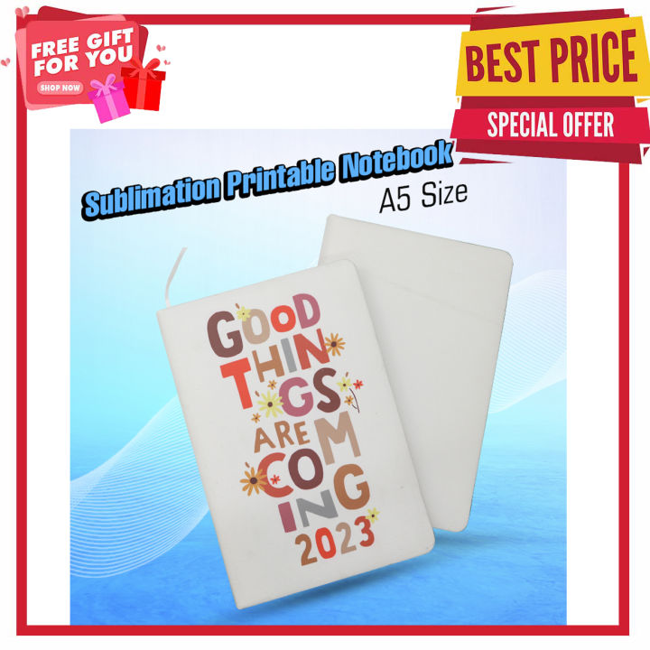 A5 Size Sublimation Printable Notebook (80 sheets) | Lazada PH