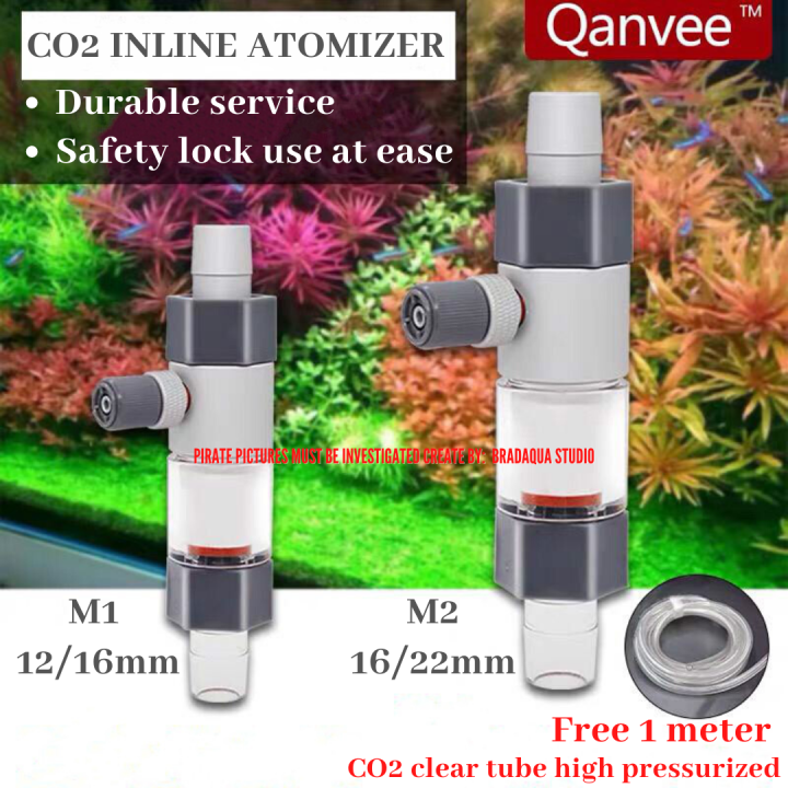 QANVEE CO2 Inline Atomizer M1 12mm / M2 16mm | Lazada