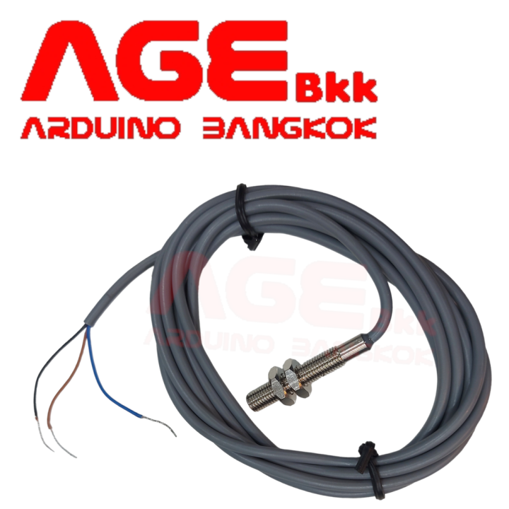 BR0.8-PS6GM-E3 Inductive Proximity Sensor Switch M6 ,PNP, NC,10-30 VDC ...