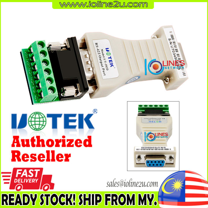 Genuine UOTEK UT-202D Mini RS-232 to RS-422 Converter bidirectional ...