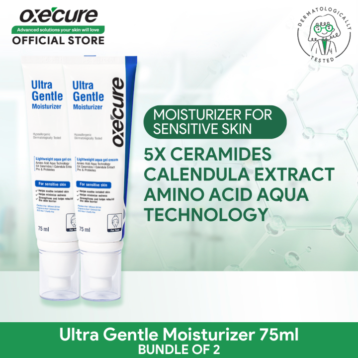 OXECURE Ultra Gentle Moisturizer 75ml Bundle of 2 | Lazada PH