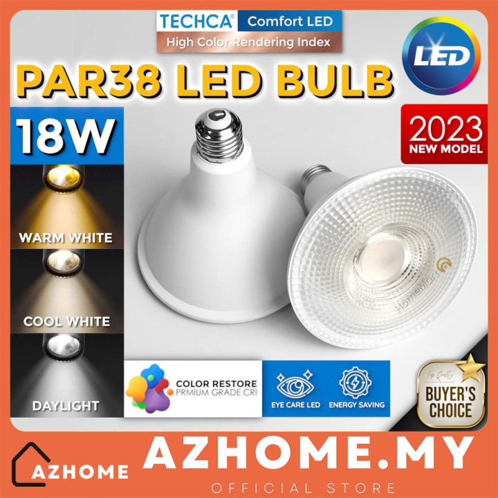 PAR38 LED Bulb 18W E27 Indoor Outdoor Spotlight Waterproof IP65 Lampu Mentol Spot Light PAR38灯 ...