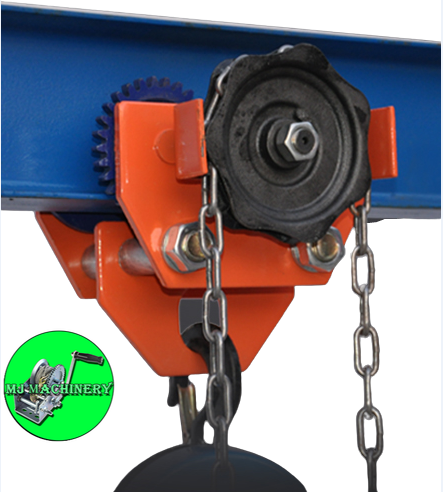 HEAVY DUTY CHEAP PRICE GEARED TROLLEY MANUAL DRIVING TROLLEY WITH WHEEL ...