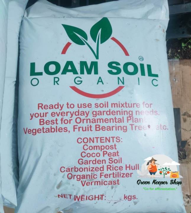 (Red) ORGANIC LOAM SOIL ( 9-11 KGS ) (Complete with Garden soil, coco ...