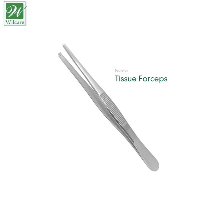 Tissue Forceps 5 1/2" (with teeth) SECHERON Nursing Instrument Medical ...