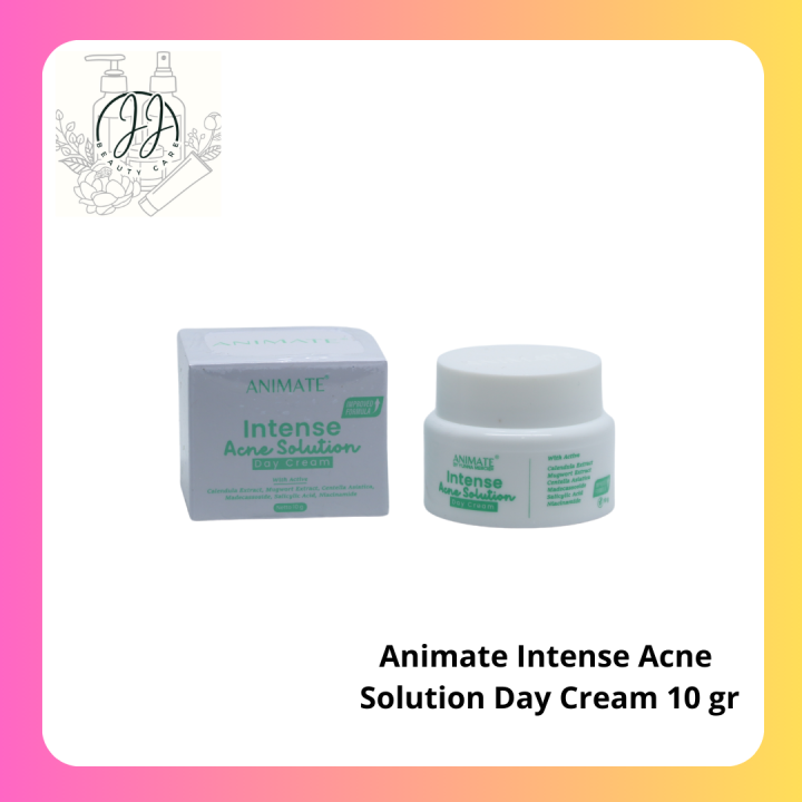 Animate Intense Acne Solution Day Cream 10 gr/ Cream Siang/ Acne Skin ...
