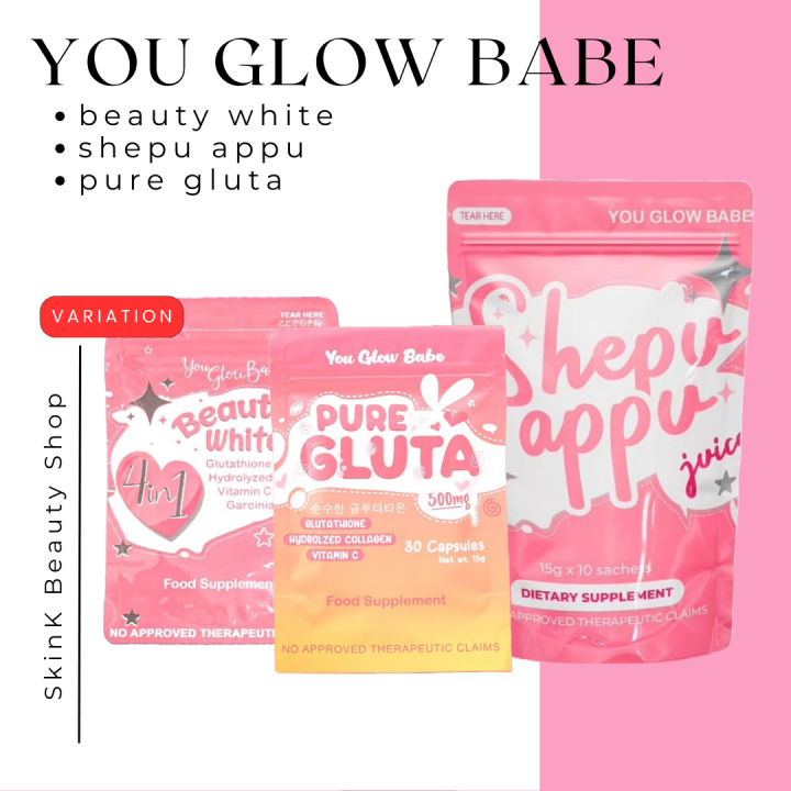 You Glow Babe Glutathione Shepu Appu Slimming Juice You Glow Babe Pure Gluta | Lazada PH