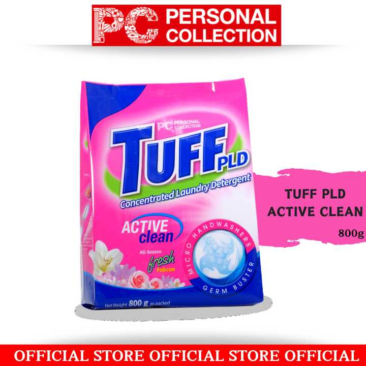 Tuff Active Clean PLD Concentrated Laundry Detergent Powder 800gram ...