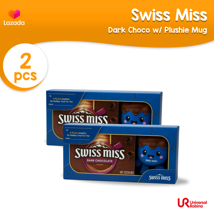 [BUNDLE OF 2] Swiss Miss Dark Choco w/ Plushie Mug | Lazada PH