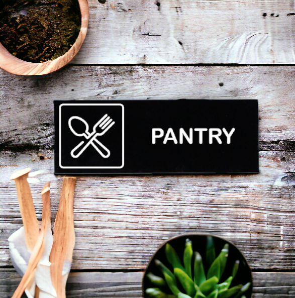 Pantry sign board - pantry logo - pantry area Marker - signage board ...