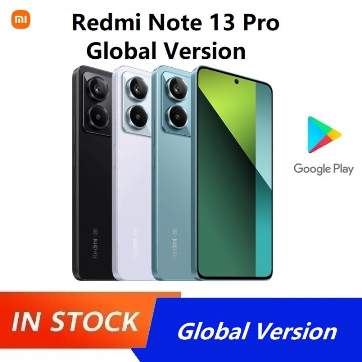 Xiaomi Redmi Note 13 Pro 5G Global Version Smartphone Snapdragon 7s Gen ...