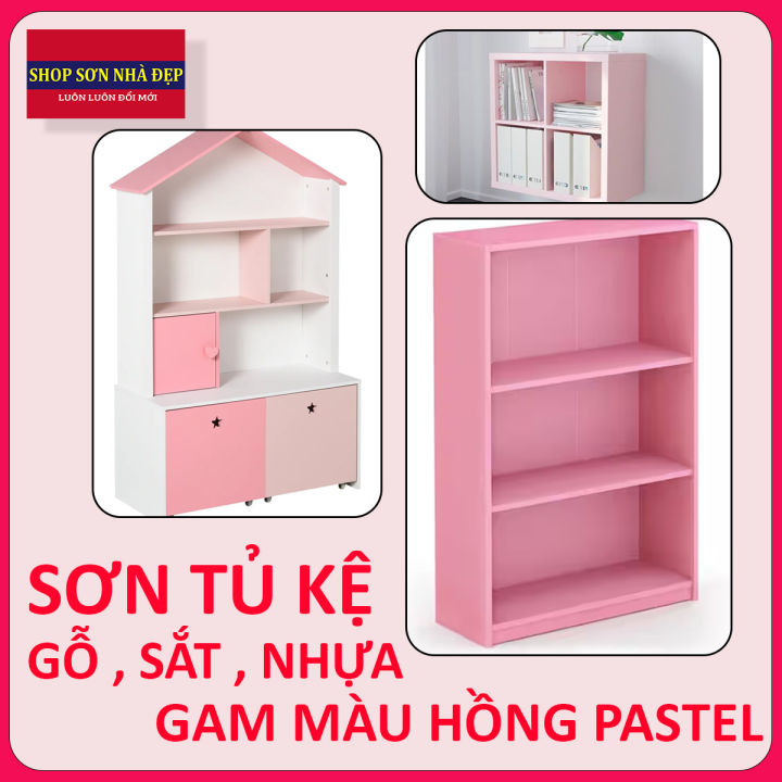(HCM) Sơn dầu 7 Chú Lùn sơn cho bề mặt sắt , gỗ , tủ kệ trang trí decor ...